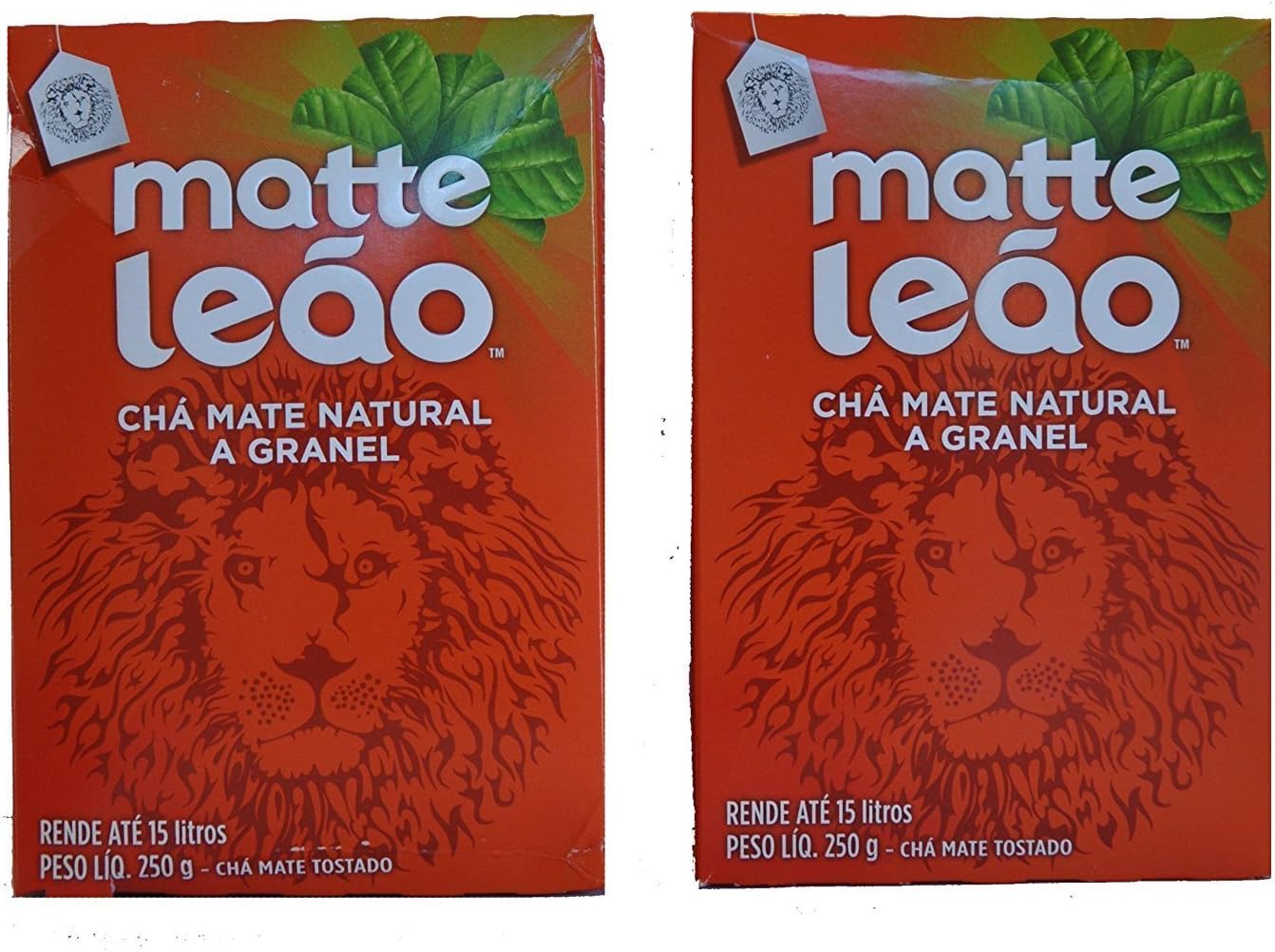 Amazon.com : Leao - Mate Brazilian Tea Cha Matte - 40g, 25 Satches ...