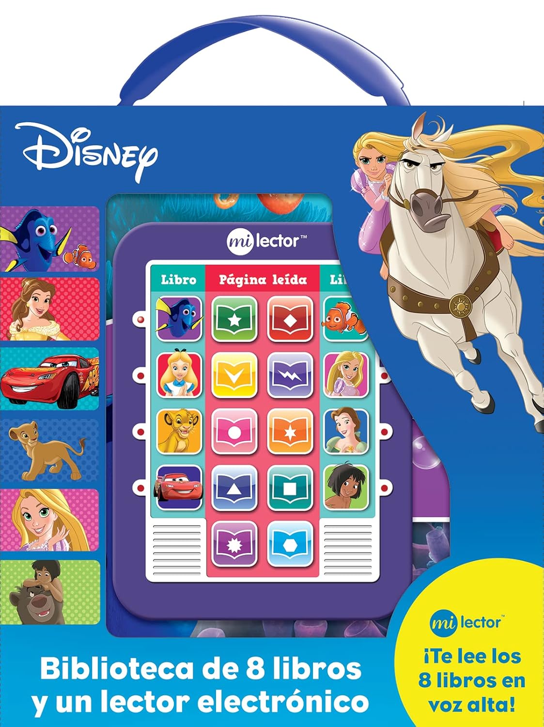 Amazon.com: MI LECTOR MEJORES AMIGOS DISNEY. BIBLIOTECA DE 8 LIBROS Y ...