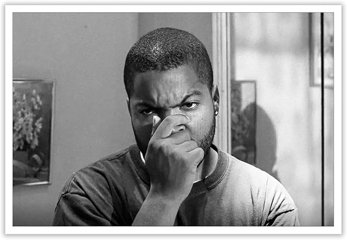 Amazon.com: HQPCNGZ Friday Movie Posters Black White Funny Canvas Wall ...