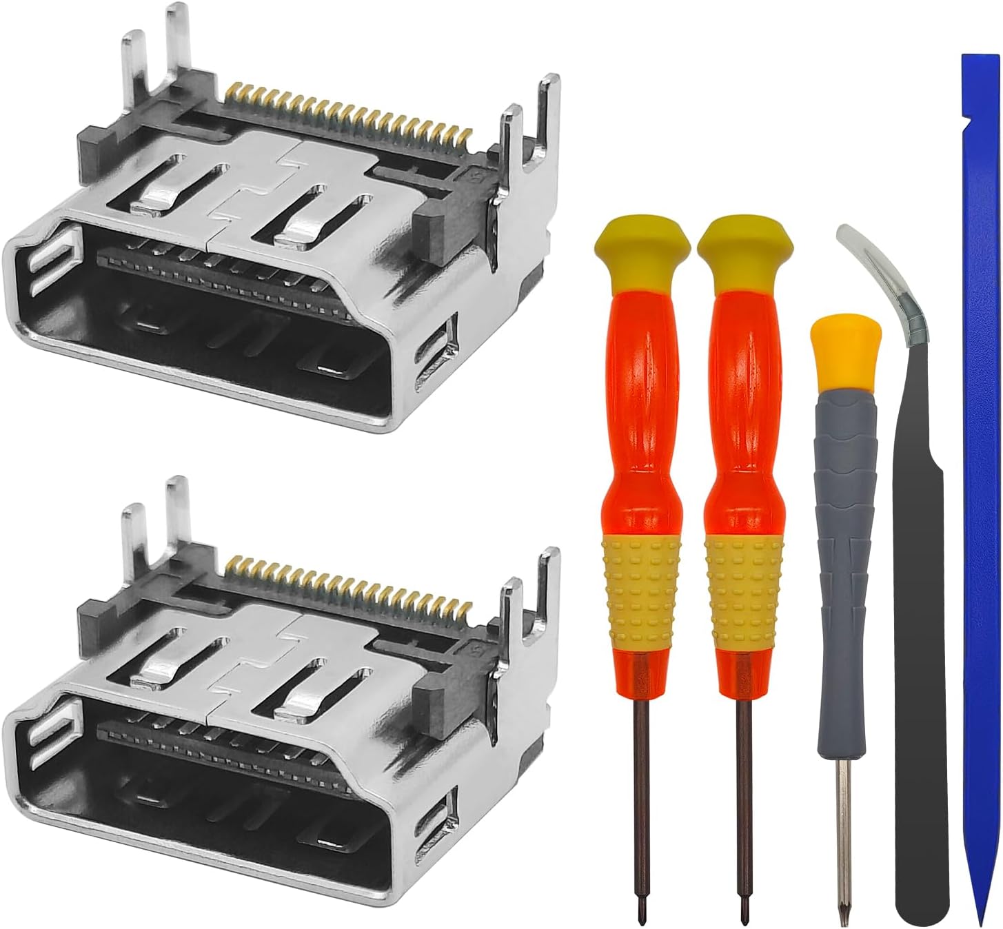 Amazon.com: 2 Pcs HDMI Port Socket Connector, HDMI Port Interface ...