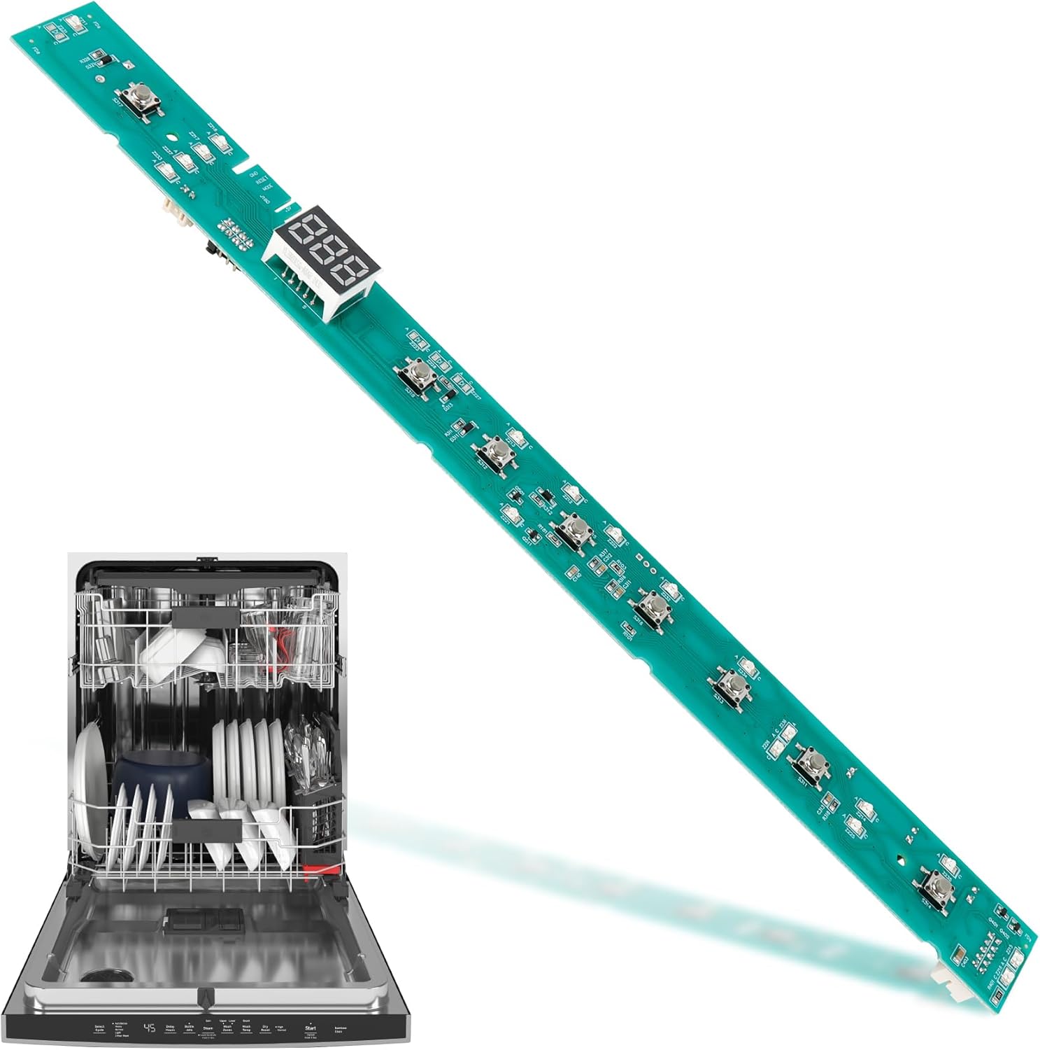 Amazon.com: WD21X23462 Dishwasher User Interface Replacement for GE ...