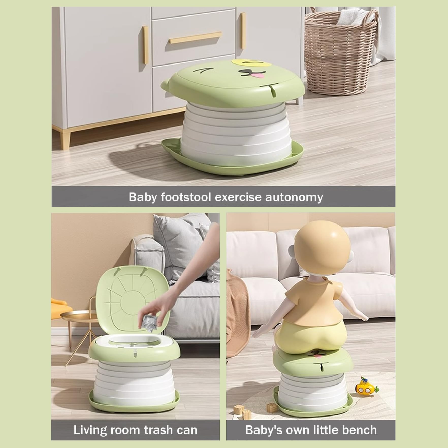 Collapsible Portable Camping Toilet For Kids Foldable Travel Potty For ...