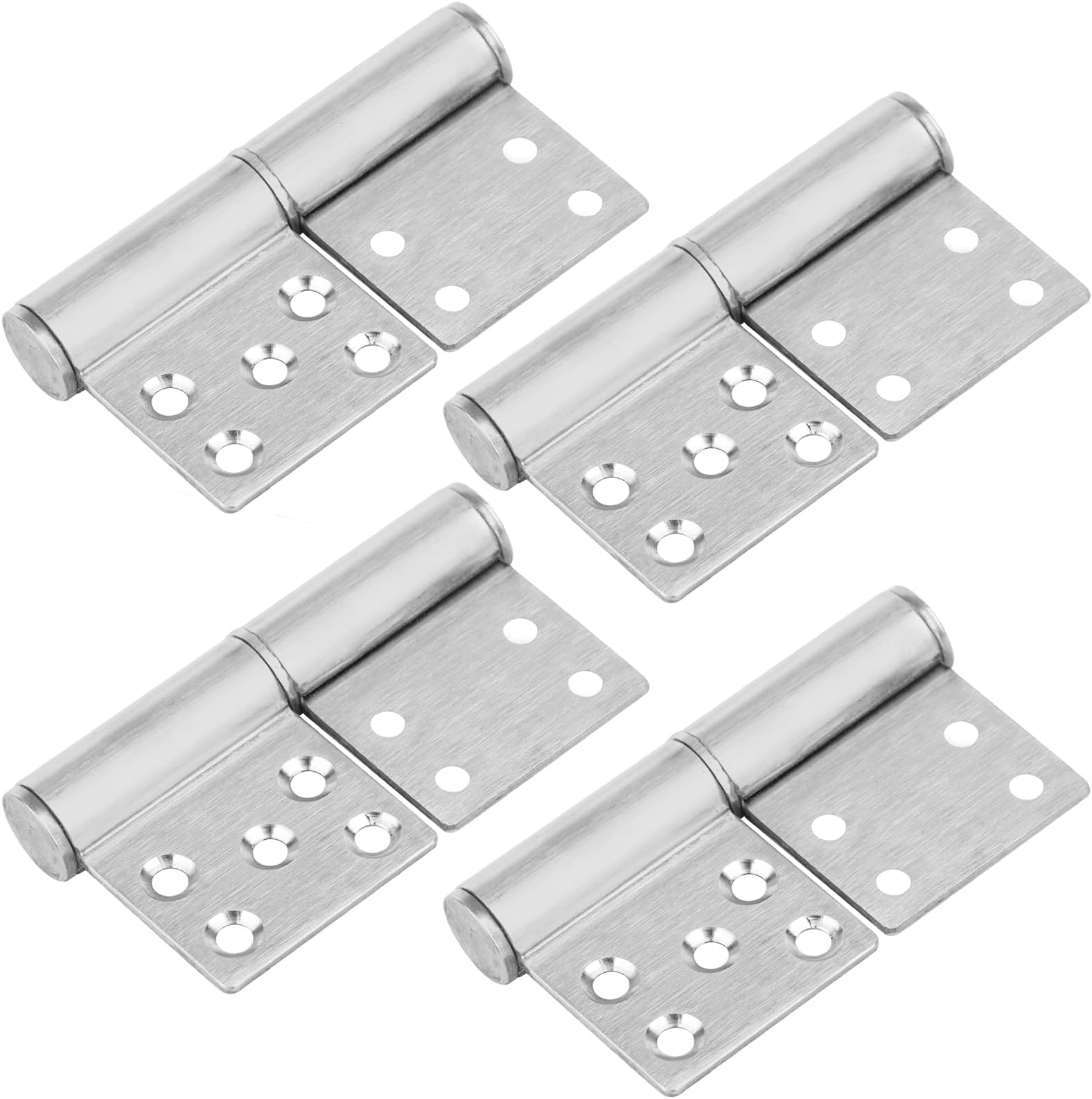 6-Pack Black Heavy Duty Lift Off Hinge, 4" X 3.5 Inch H-Shaped Door ...