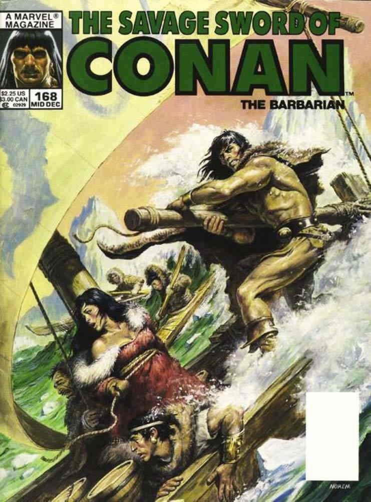 Amazon.com: The Savage Sword of Conan #168: Gerry Conway, Mike Docherty ...