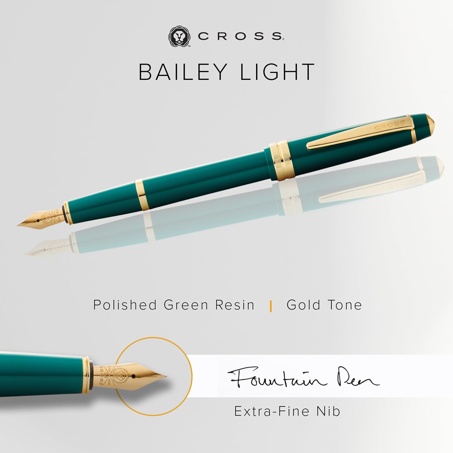 Cross Bailey Light Refillable Fountain Presented in a Everyday Gift Box ...
