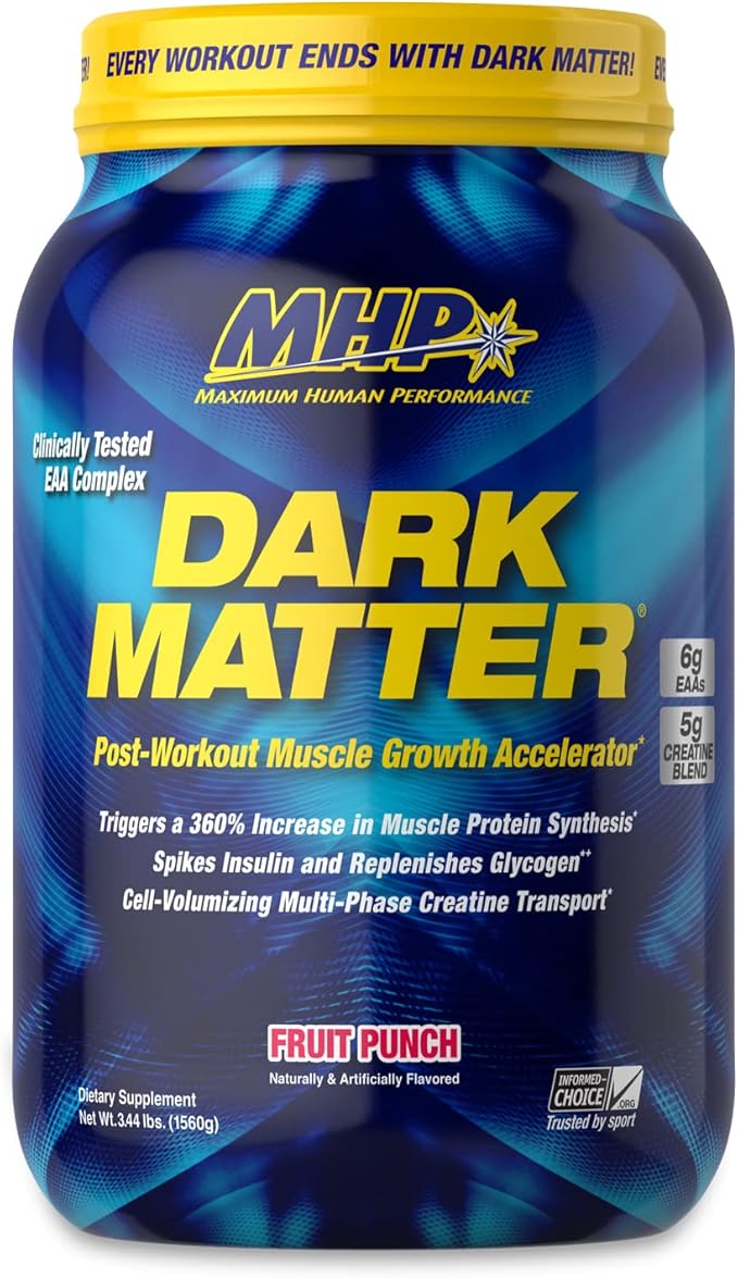 Amazon.com: MHP Dark Matter Post Workout, Recovery Accelerator, w/Multi ...