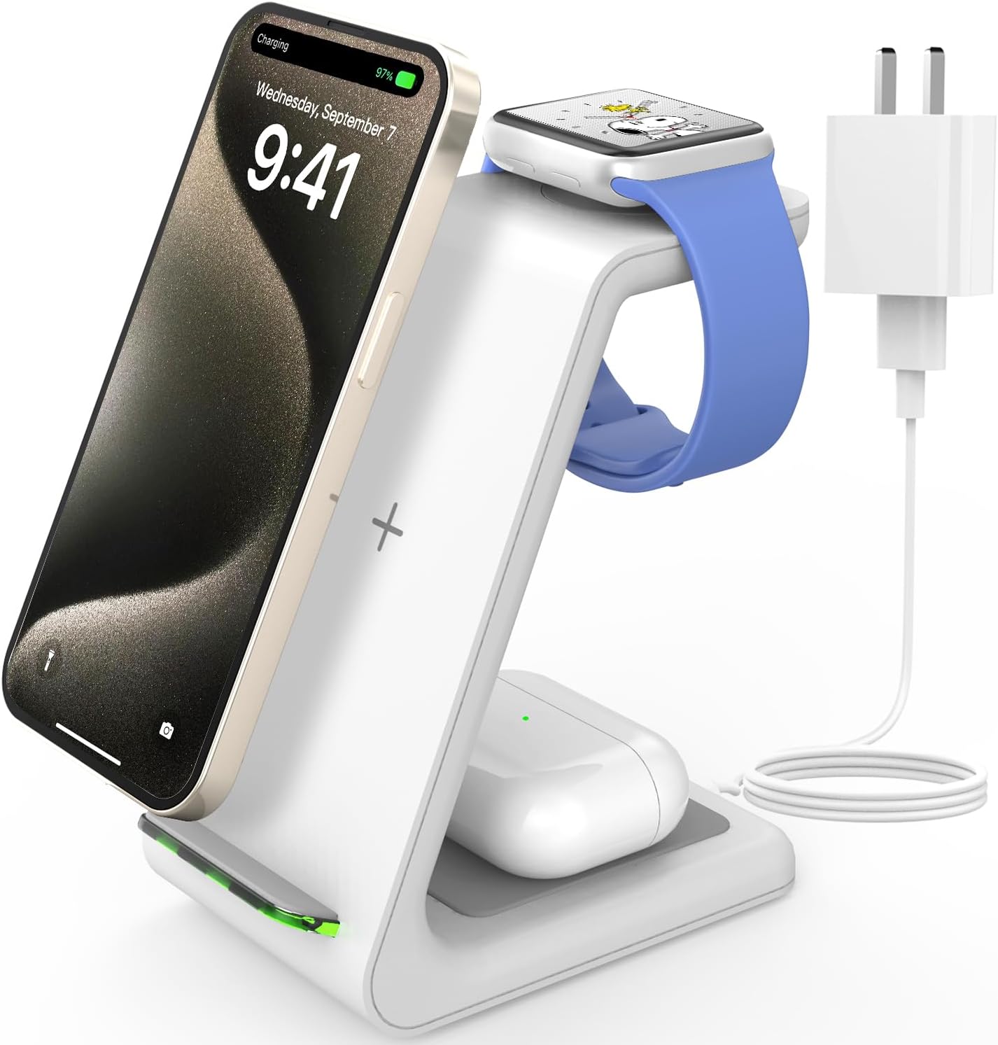 Amazon.com: JoyGeek 3 in 1 Wireless Charging Station for Apple ...