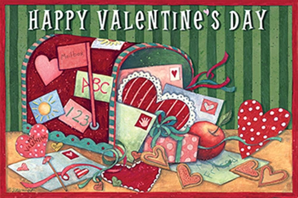 Amazon.com : Teacher Created Resources Valentine's Day Postcards from ...