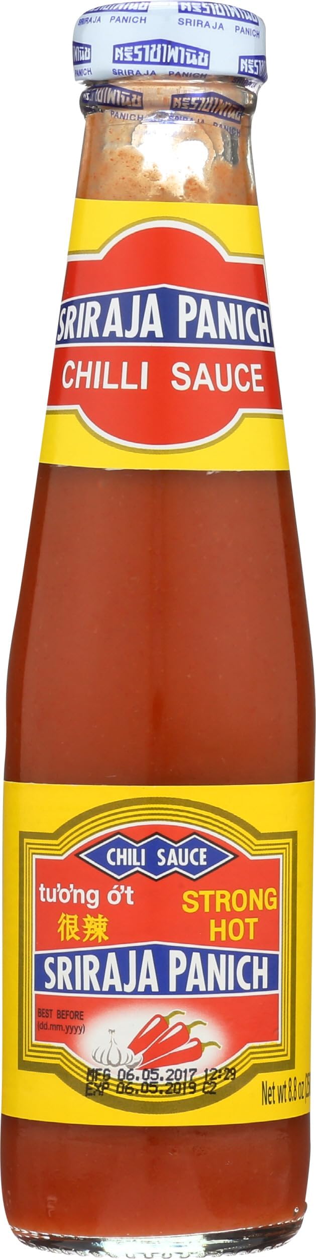 Amazon.com : Sriraja Panich Sriracha Chili Sauce 9.8 Oz by Sriraja Panich : Grocery & Gourmet Food