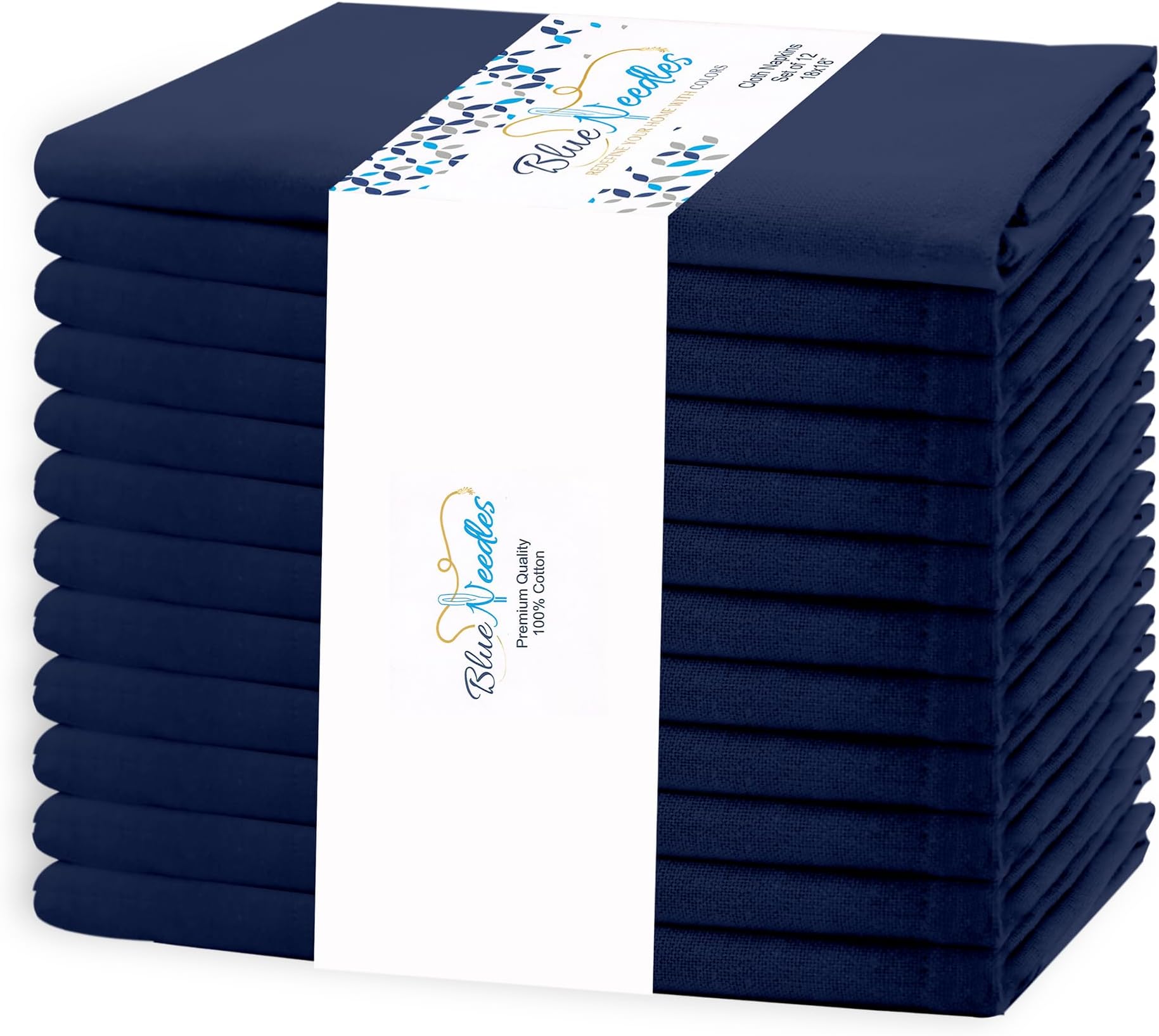 Amazon.com: Native Fab Cloth Dinner Napkins, Set of 12, 17"x17", Soft ...