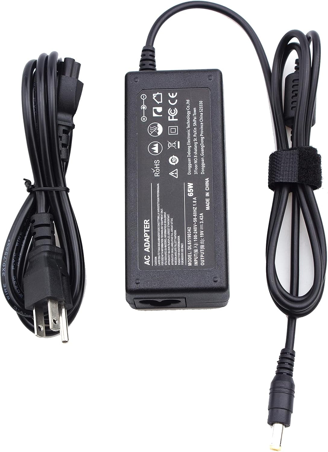 Amazon.com: 19V Monitor Power Cord for Acer LCD SB220Q R240HY H236HL ...