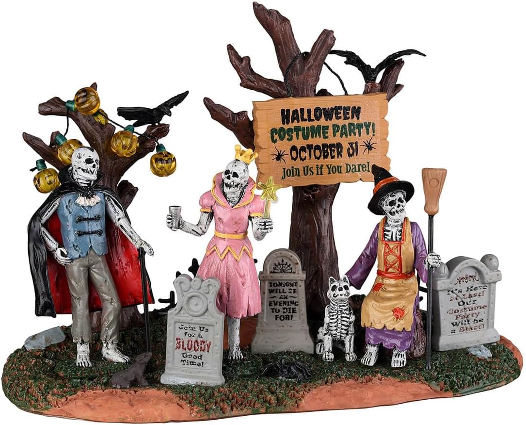 Amazon.com: Lemax Graveyard Costume Party #23582 : Home & Kitchen