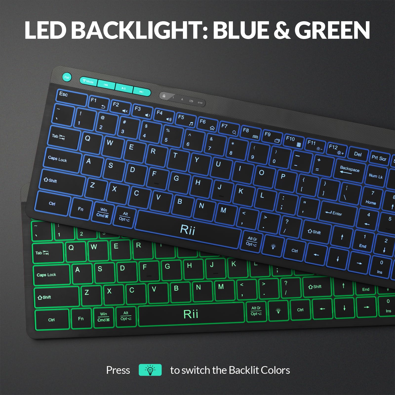 Snapklik.com : Rii Bluetooth Keyboard