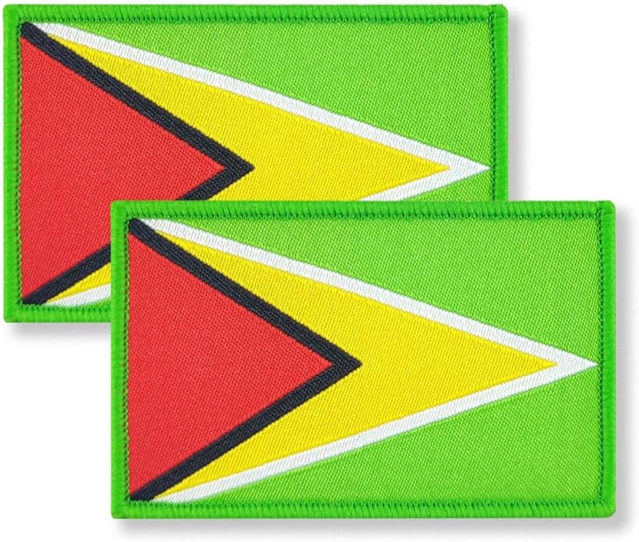 Amazon.com: Overdecor Guyana Guyanese Flag Patch Tactical Military Patches - Hook and Loop ...