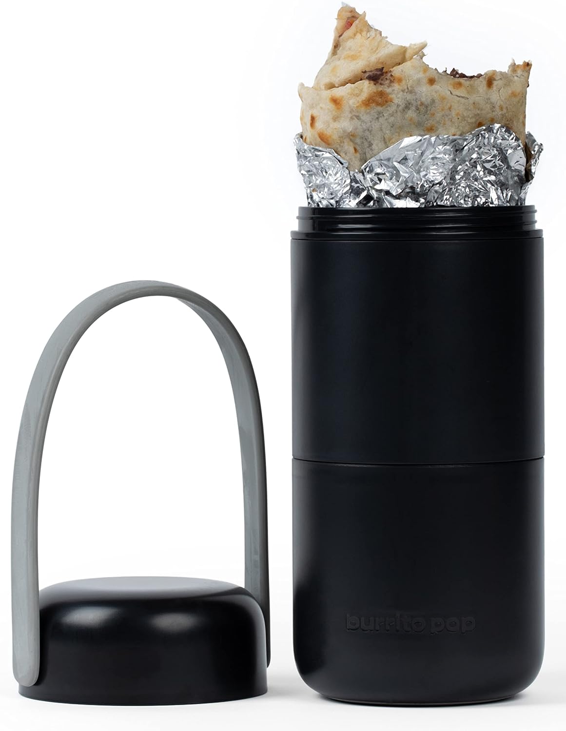 First Of Its Kind Twistable Burrito Holder | Travel Lunch Container ...