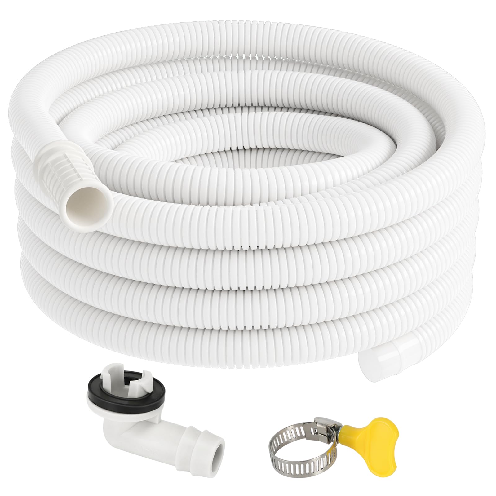 Amazon.com: BEWAVE Air Conditioner Drain Hose Kit, Universal Durable ...