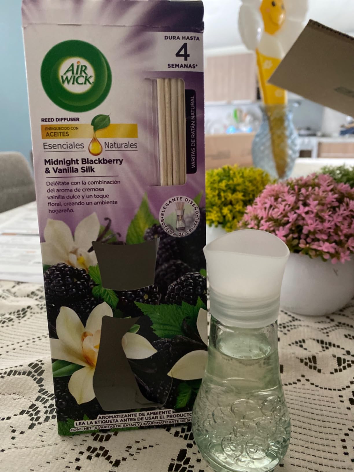 Air Wick Reed Diffuser Aromatizante de Ambiente, Midnight Blackberry ...