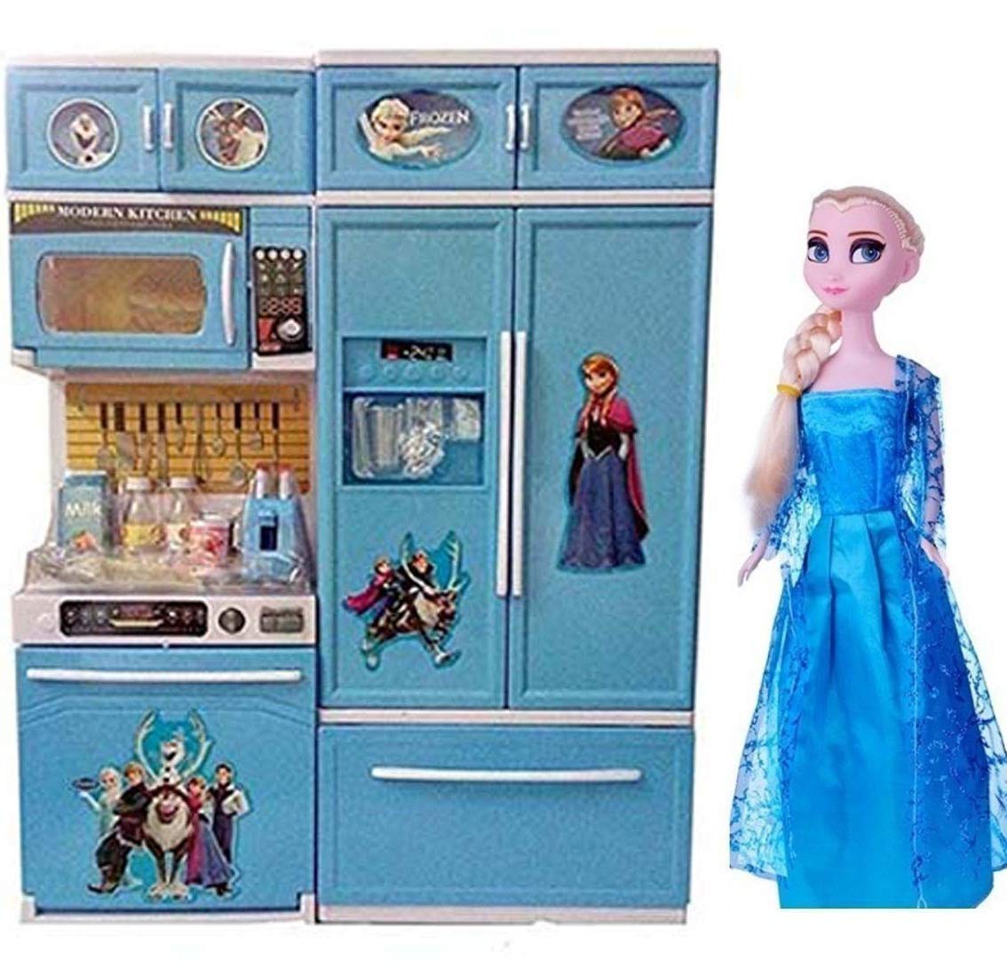 Buy HALO NATION Modern Kitchen Set for Girls, Little Cheff Kitchen Toy ...