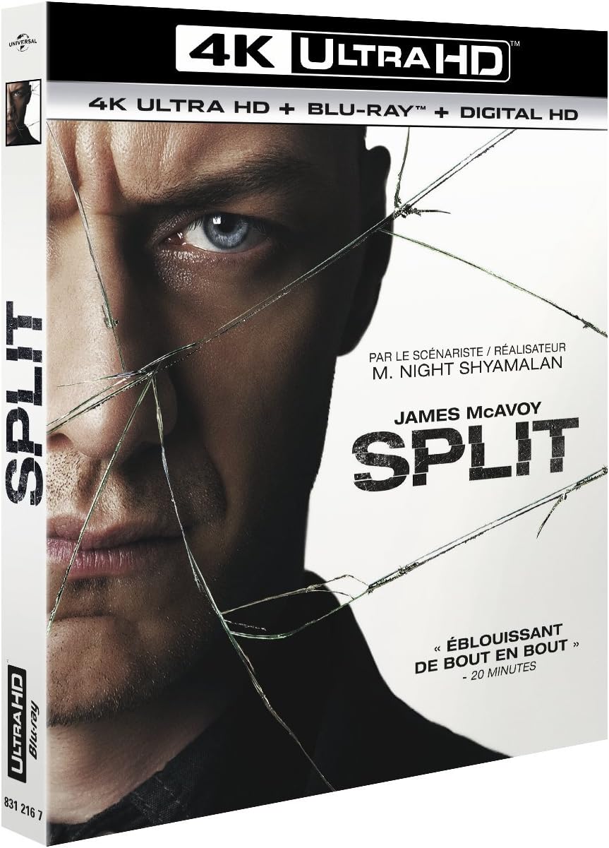Split [4K Ultra-HD + Blu-Ray + Digital Ultraviolet]: Amazon.fr: James ...