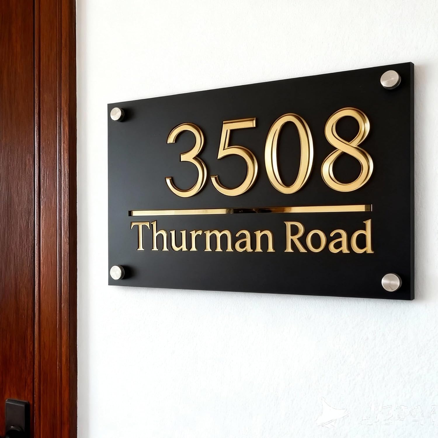 Amazon.com: Personalized Acrylic Address Numbers for House: Custom ...