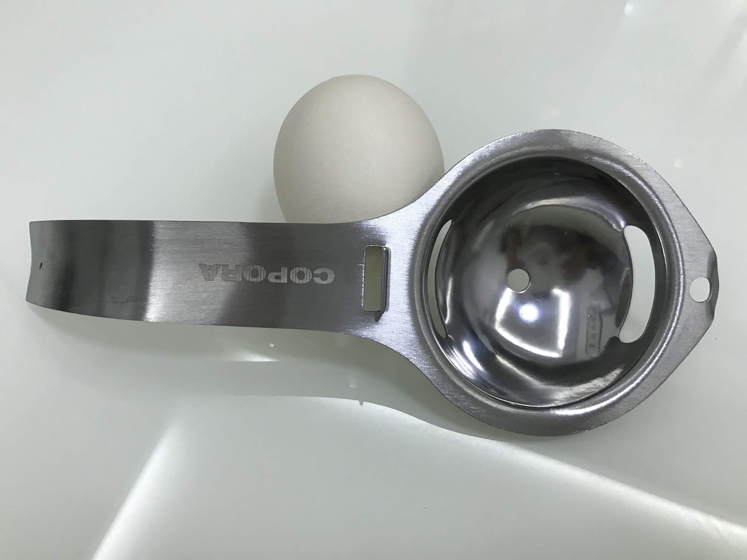 Amazon.com: Egg Separator Food Grade Egg Divider Egg Yolk White Filter ...