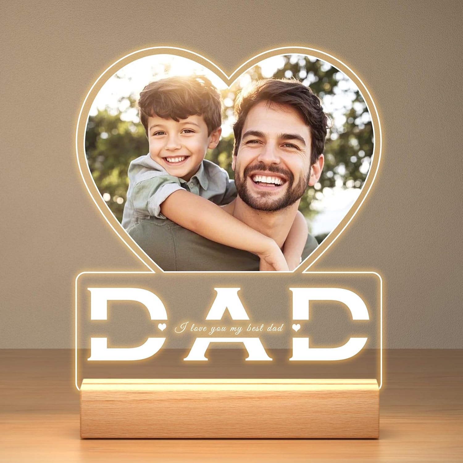 Amazon.com - Jkolalin Personalized Dad Gifts for Dad from Daughter Son ...