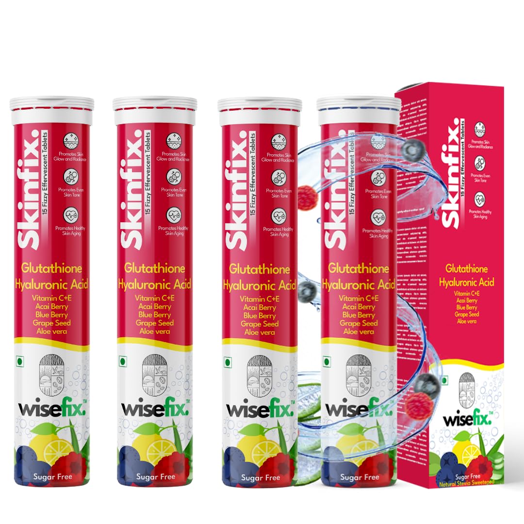 Wisefix Skin Fix Glutathione 600mg Water Soluble Effervescent Tablets ...