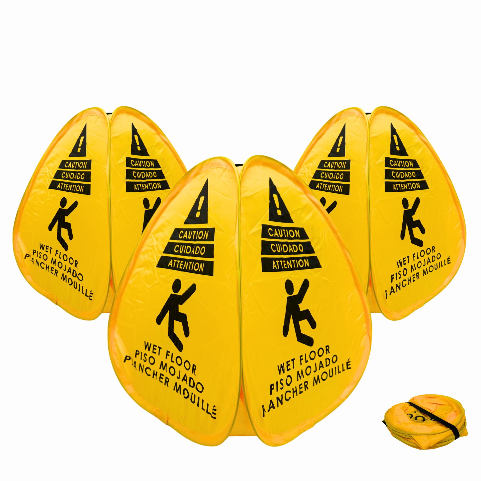 Amazon.com: Ohio Creations 3 Pack Caution Wet Floor Pop-Up Signs ...