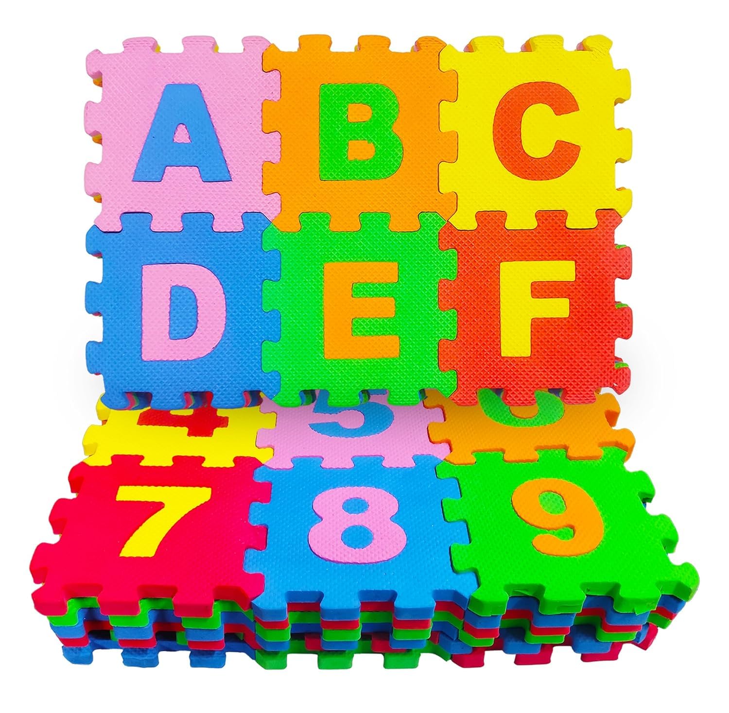 Buy Lord Ambitious 36 Pieces Alphabet & Number Floor Mats for Kids ...