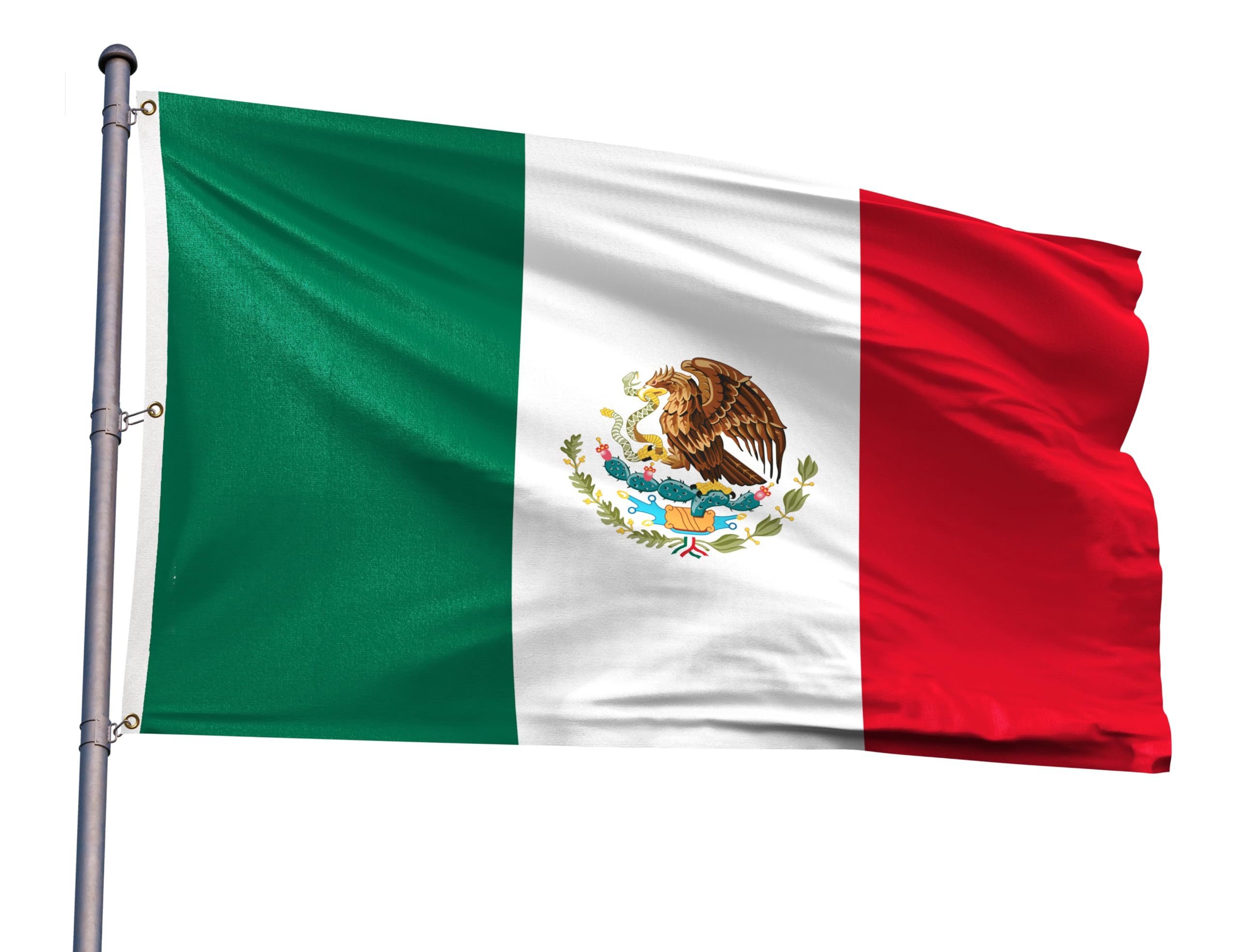 Official Mexican Flag Mexico Flag A Series Of Flags Of The World Stock