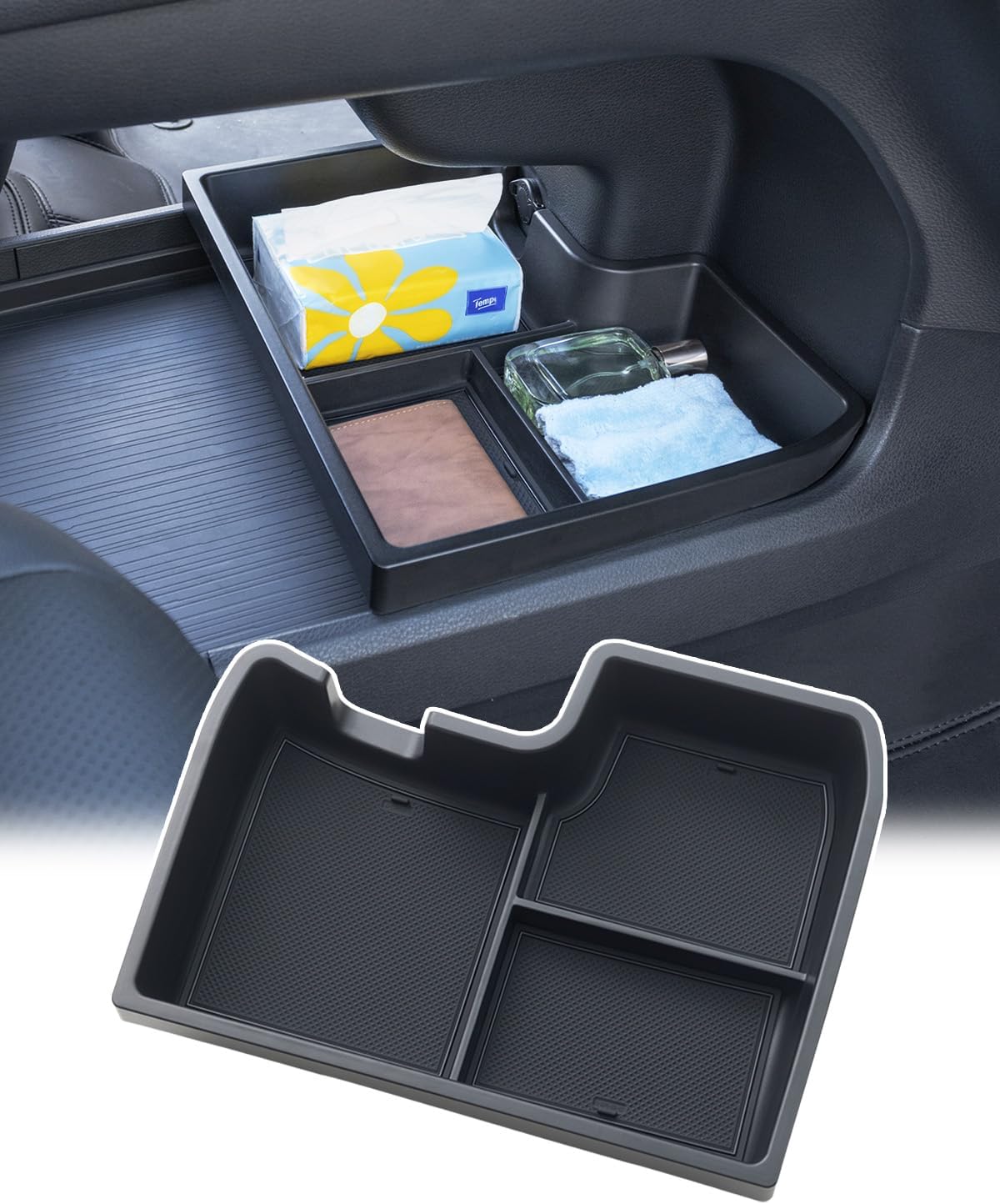 Amazon.com: Sunsdrew 2025 Upgraded 3PCS Toyota Sienna Center Console ...