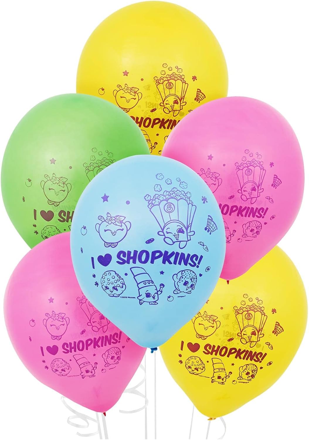 Amazon.com: Shopkins 12 Balloons I Love Shopkins 16 Balloons : Home ...