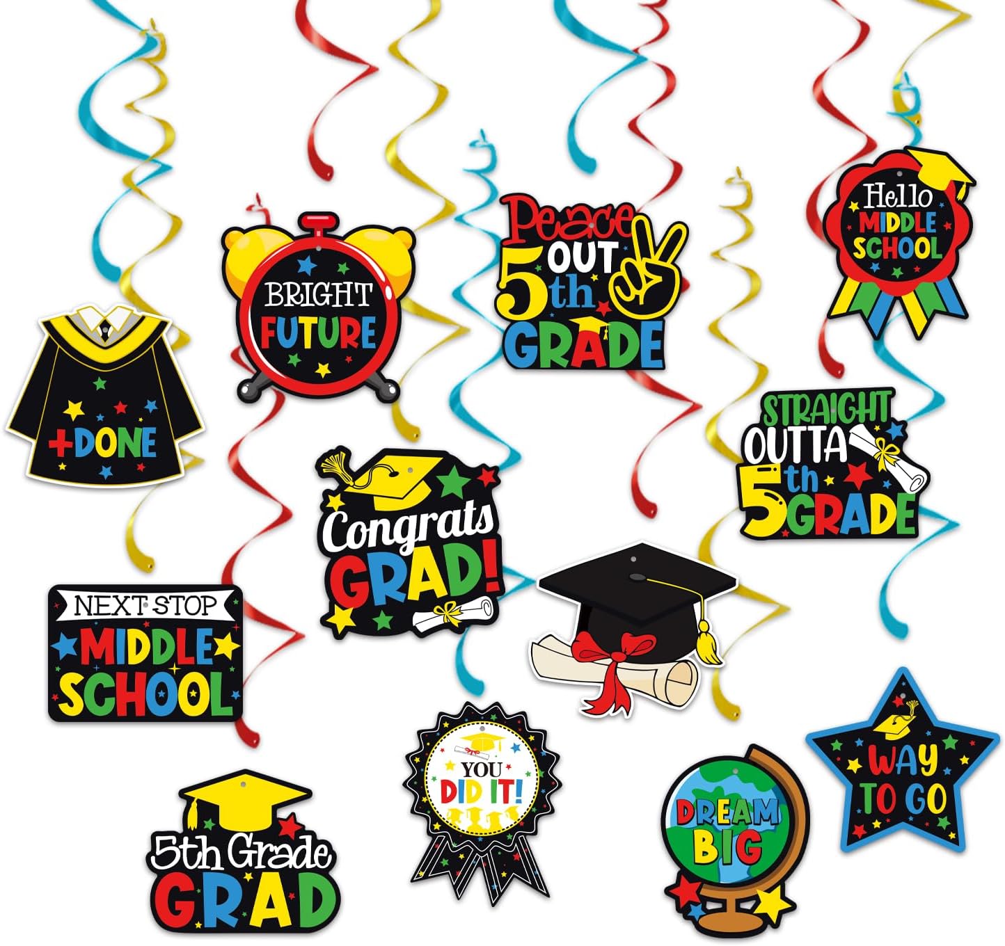 Amazon.com: 5TH Grade Graduation Garden Yard Banner, 5TH Grade ...