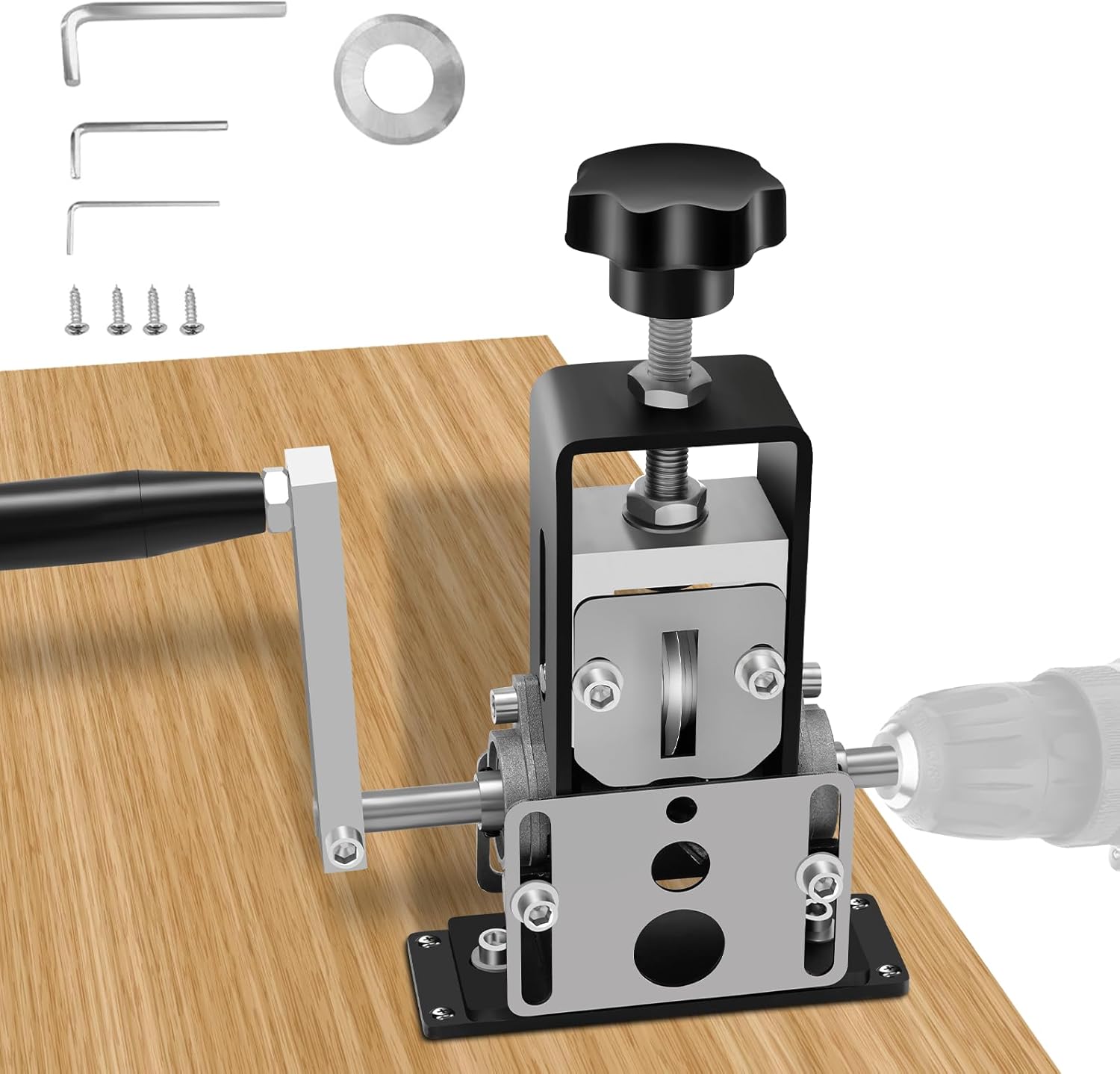 Wire Stripper Machine, Drill Powered & Hand-Cranked Wire Stripping ...