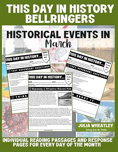 This Day in History: Daily Bell Ringers and Engaging Historical ...