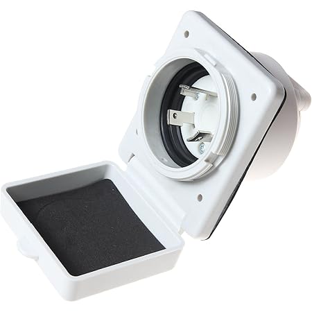 Amazon.com: Kohree RV Power Inlet 125V 30 AMP Power Plug Twist Lock ...