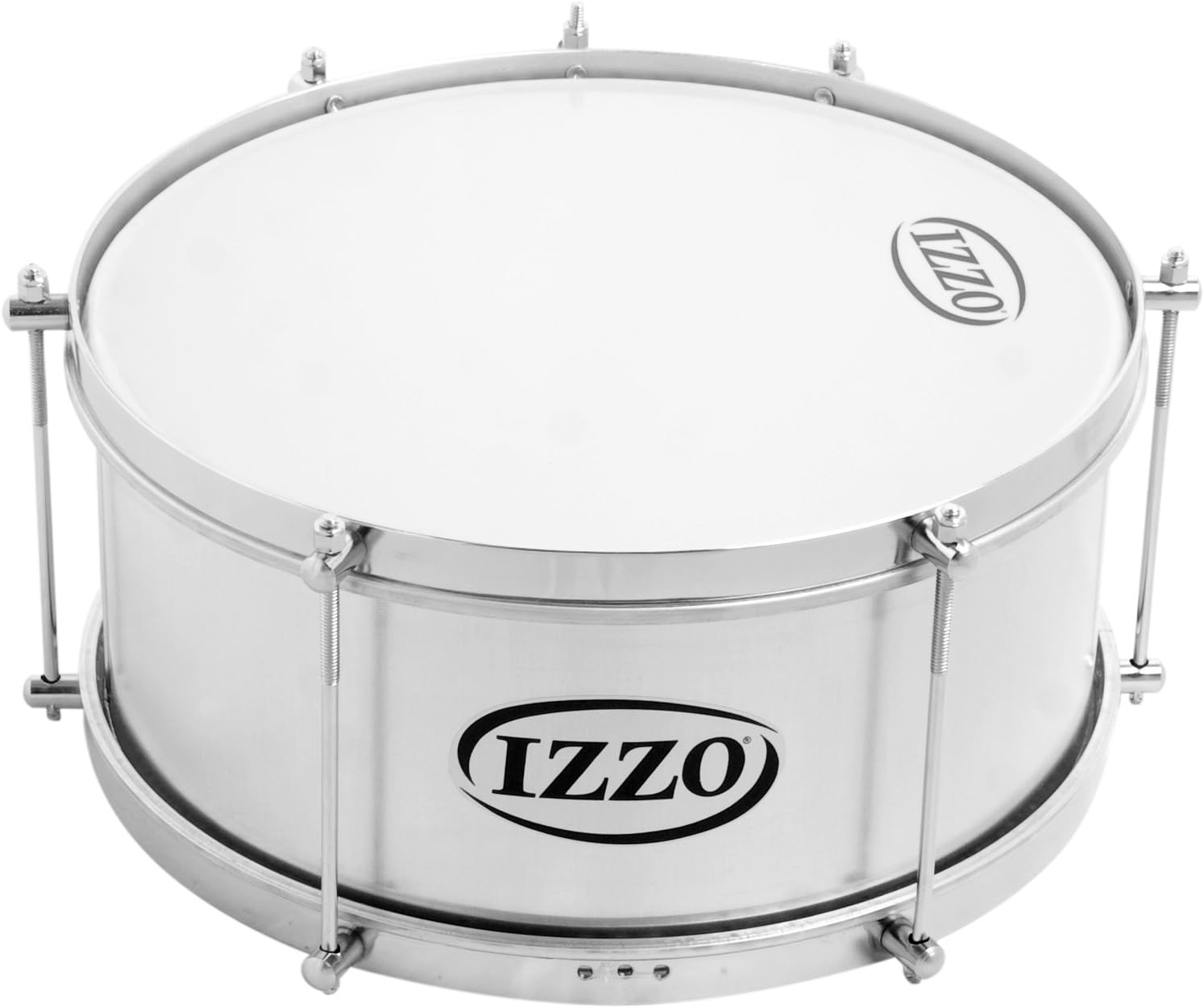 Amazon.com: IZZO 5511 14 inch Caixa Guerra Snare Drum with Synthetic ...
