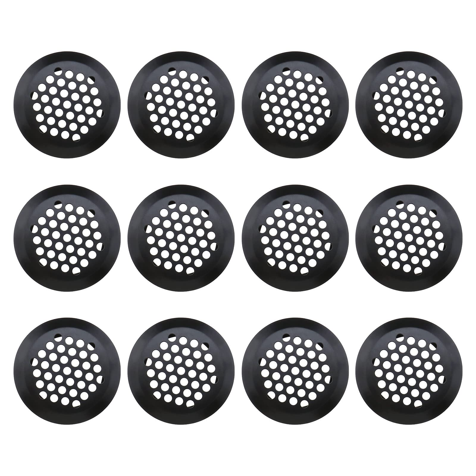VGOL 12PCS Round Ventilation Grilles 35mm Stainless Steel Air Vent ...