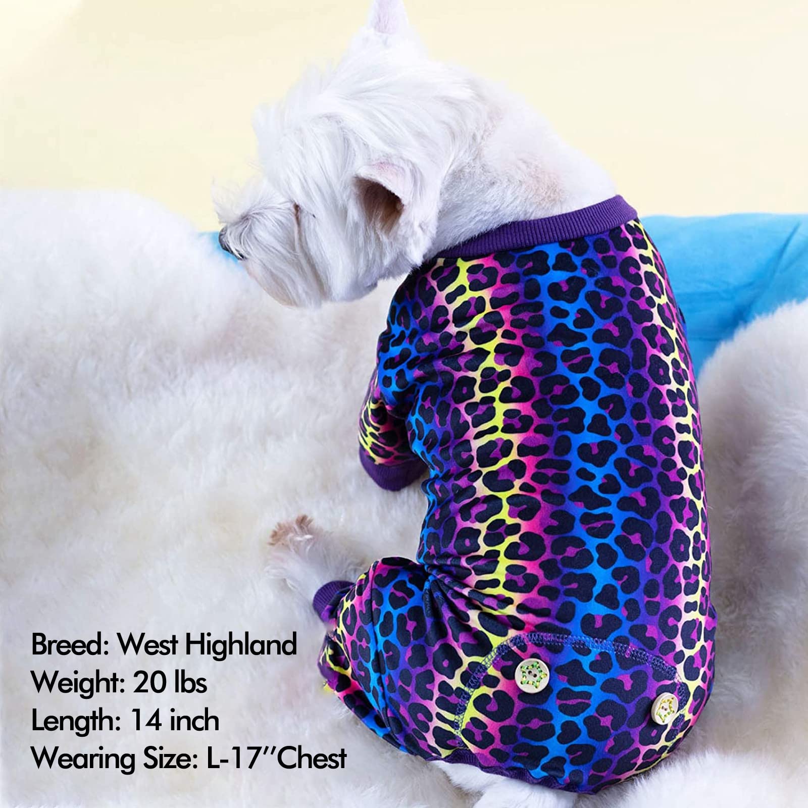 Snapklik.com : KYEESE Dog Pajamas Velvet Dog Pajamas Small Sized Dogs ...