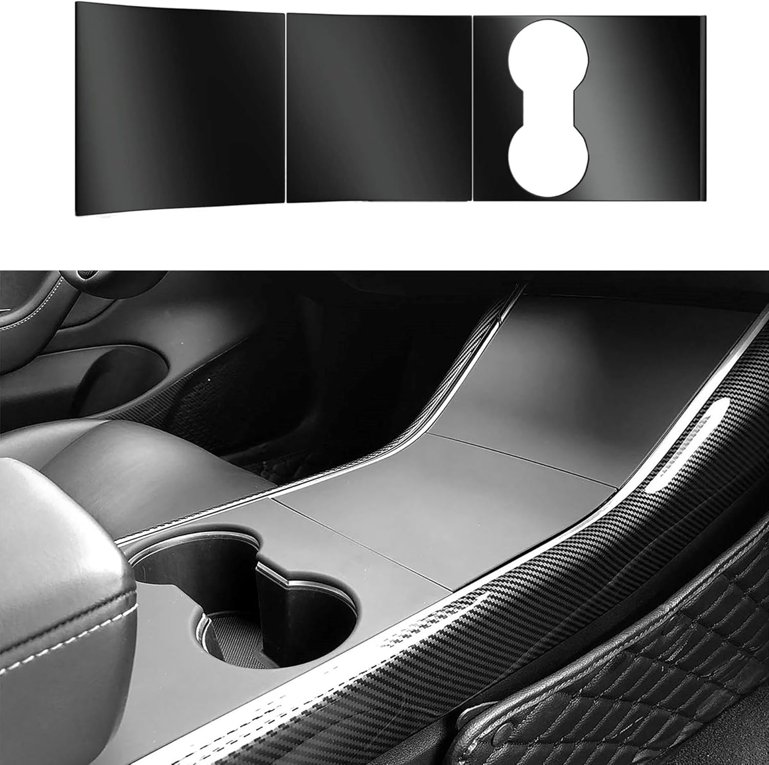 Amazon.com: ushilife Tesla Center Console wrap, Center Console ...