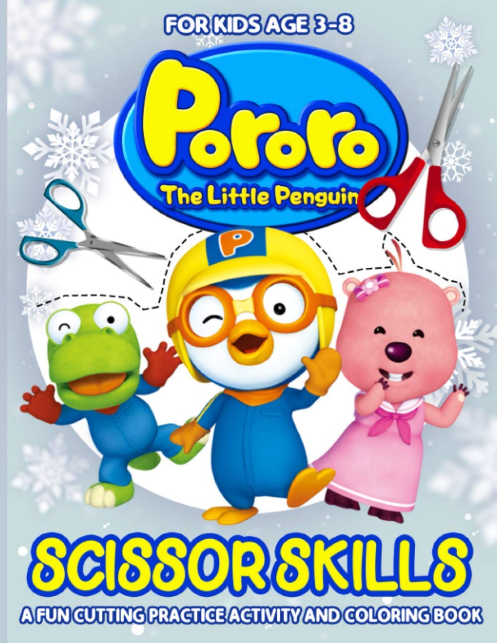 Buy Pororo The Little Penguin Scissor Skills: Excellent Toddler And ...
