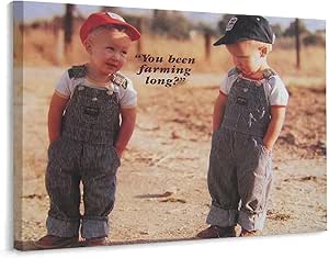 Amazon.com: You Been Farming Long Poster Print Children & Infants 1934 ...