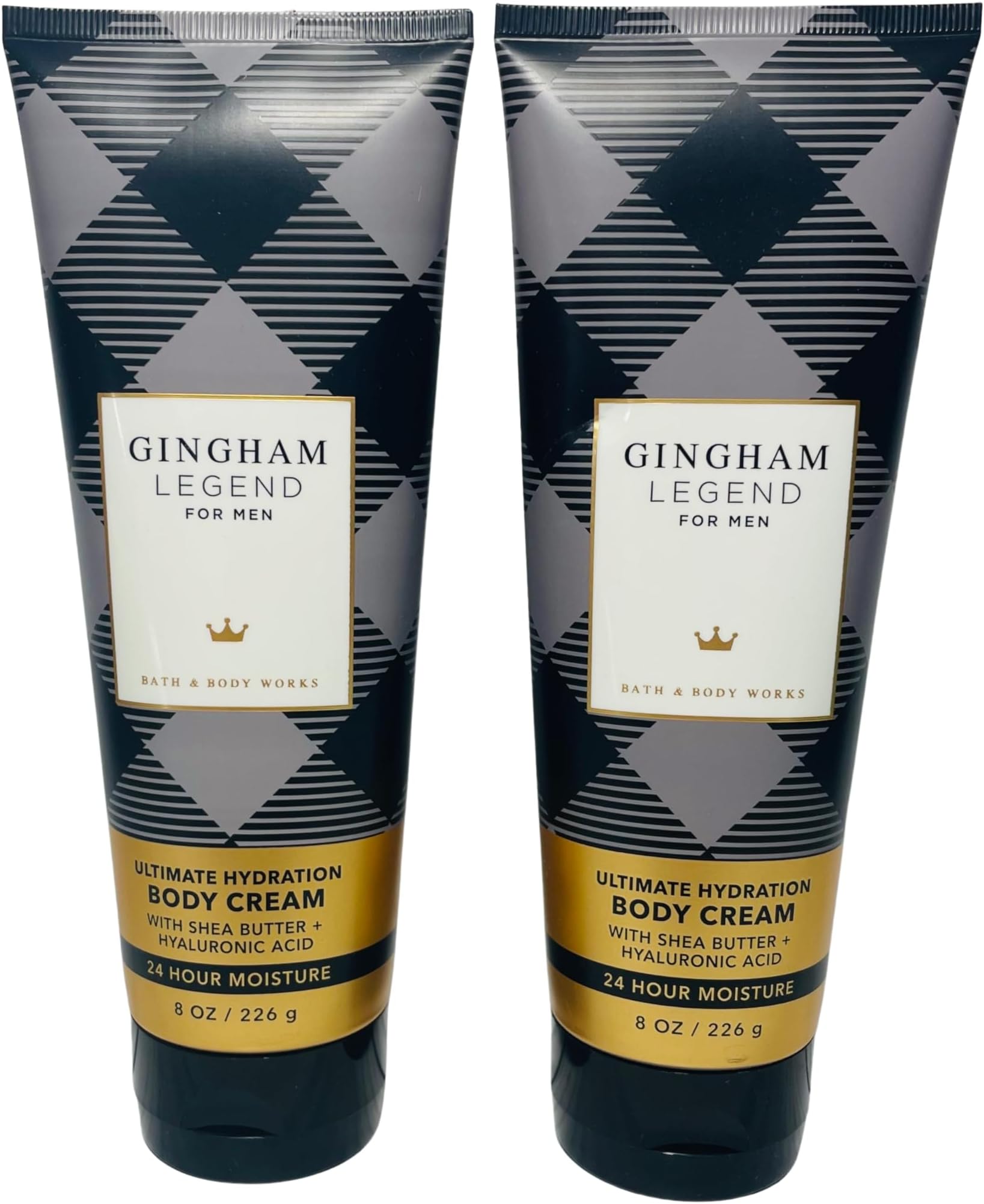 Amazon.com : Bath and Body Works Gingham Legend Body Cream, 8 oz, Pack ...