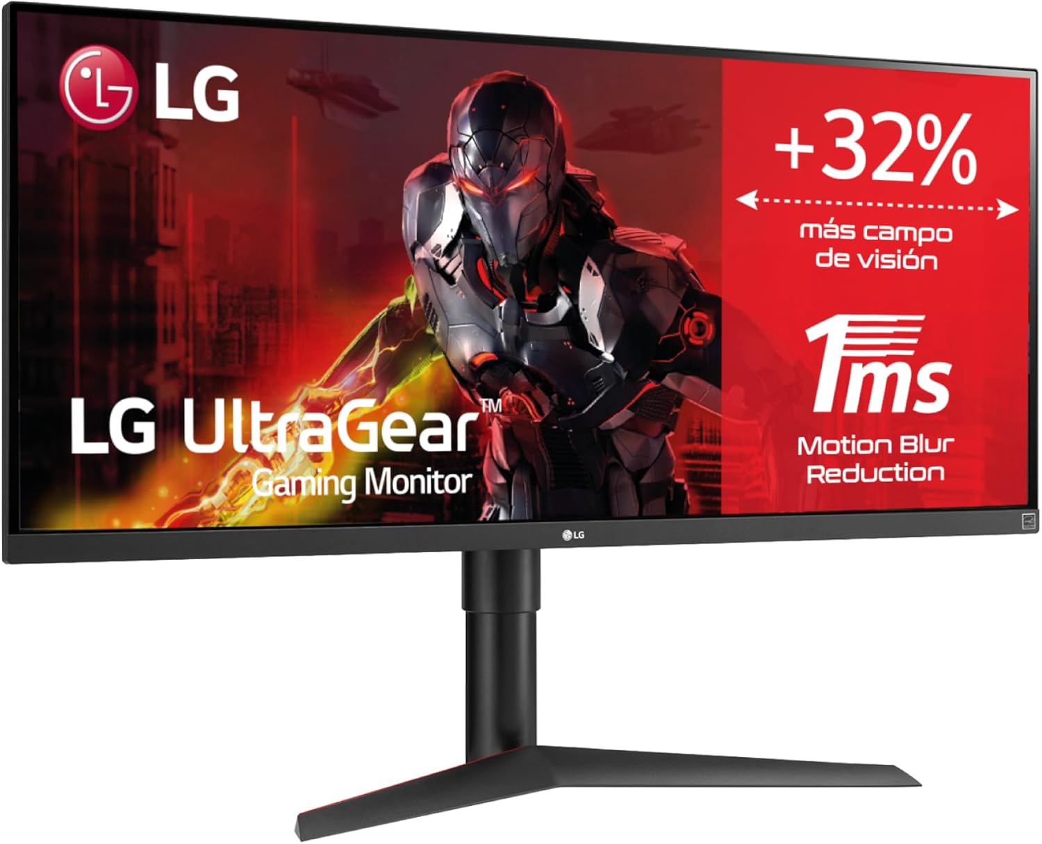 LG 34WP65G-B - UltraGear 34" Gaming Monitor, 75Hz, 5ms, 1000:1, 400nit ...