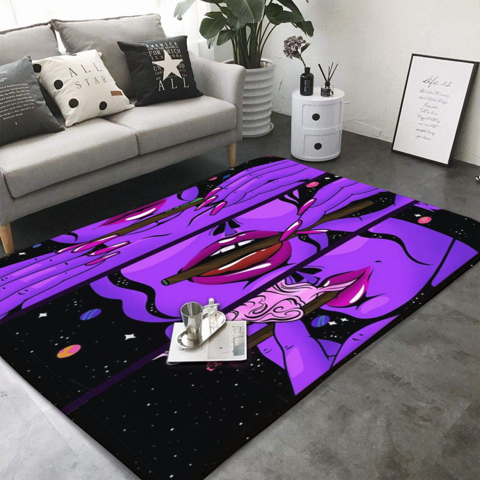 Amazon.com: ZGH 3x5 Ft Super Soft Indoor Modern Area Rug Rugs for ...