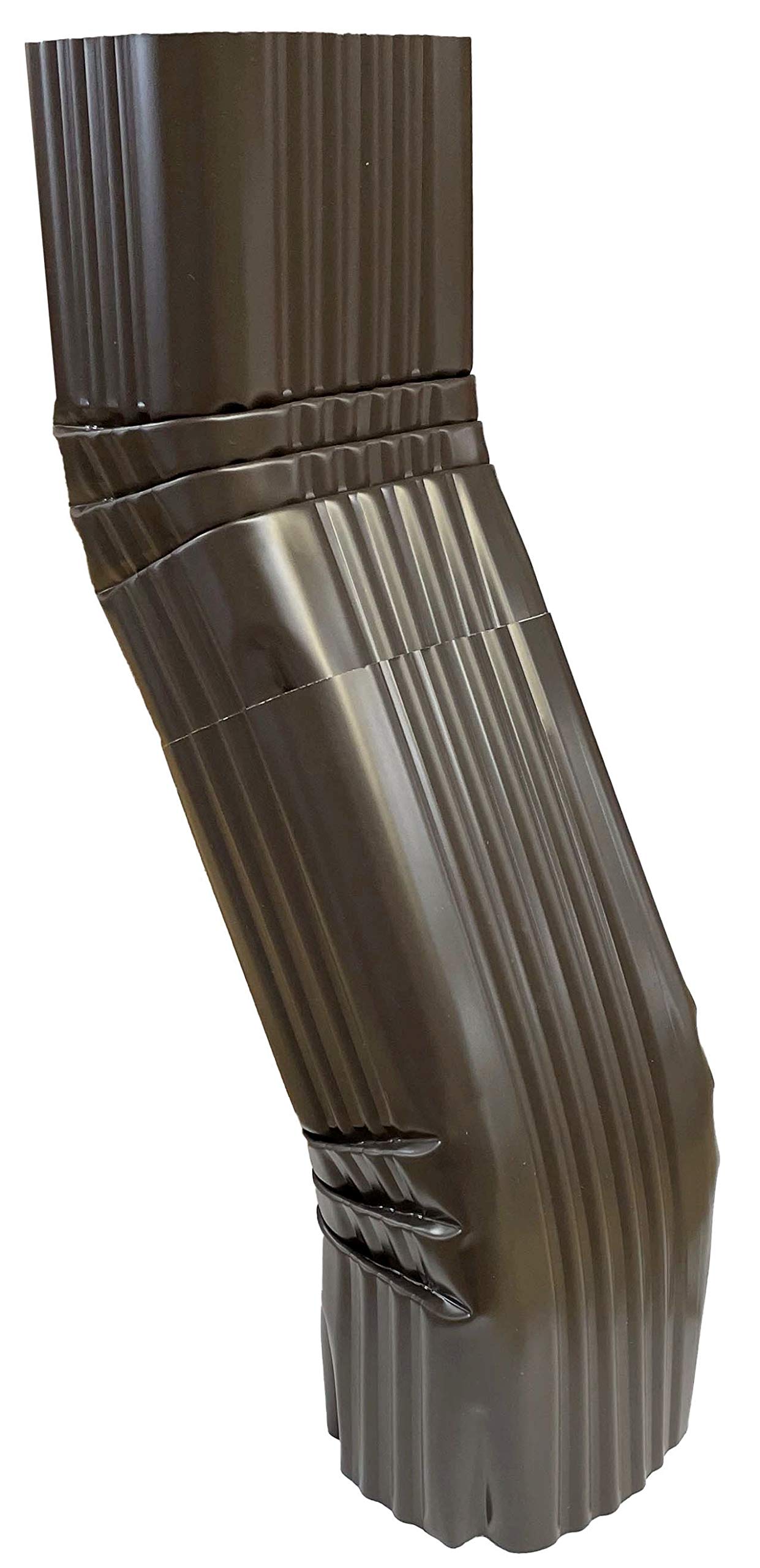 Amazon.com : Gutterworks Mfg Inc. Rain Gutter Components Aluminum ...