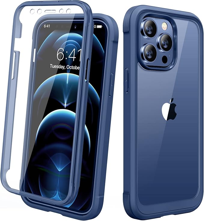 Amazon.com: Miracase Designed for iPhone 12 Pro Max Case, Full Body ...