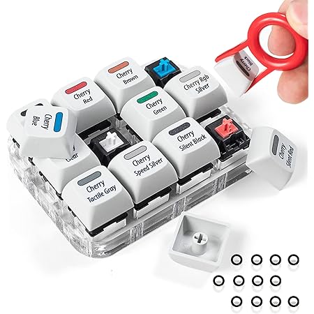 Amazon.com: Max keyboard Keycap, Cherry MX Switch, Tester Kit (9 ...