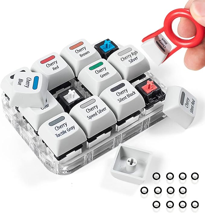 Amazon.com: Griarrac Cherry MX Switch Tester Switch Sampler Mechanical ...