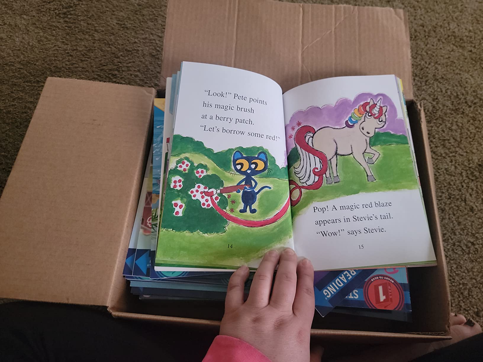 Amazon.com: Pete the Kitty and the Unicorn's Missing Colors (My First I ...